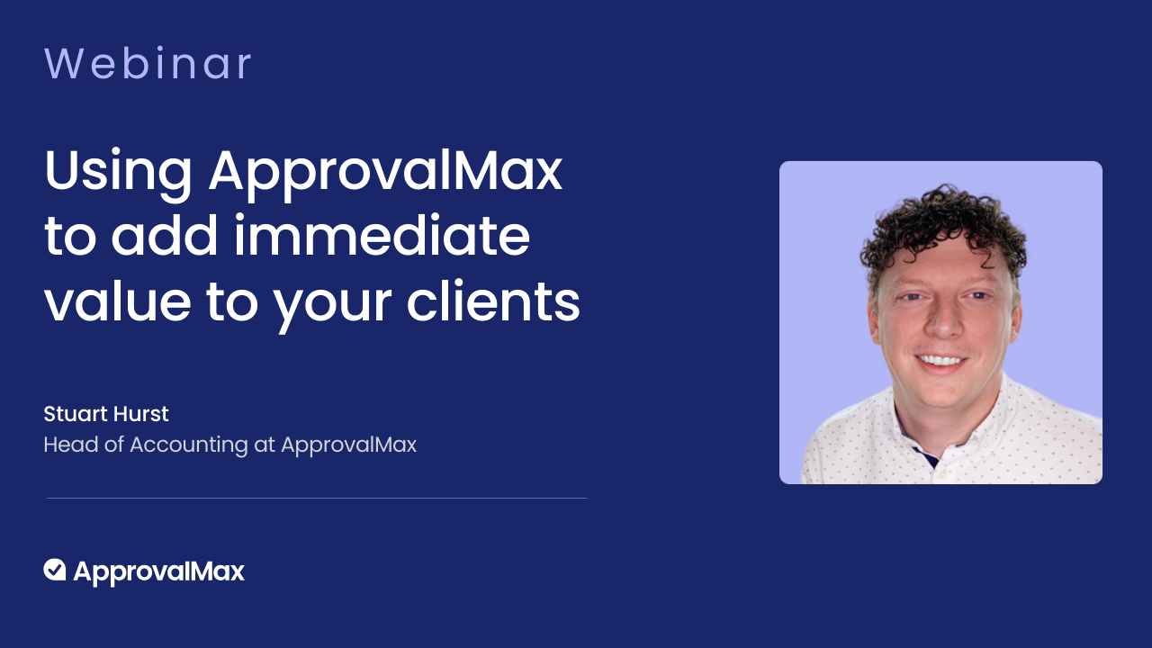 Webinar Recordings | ApprovalMax